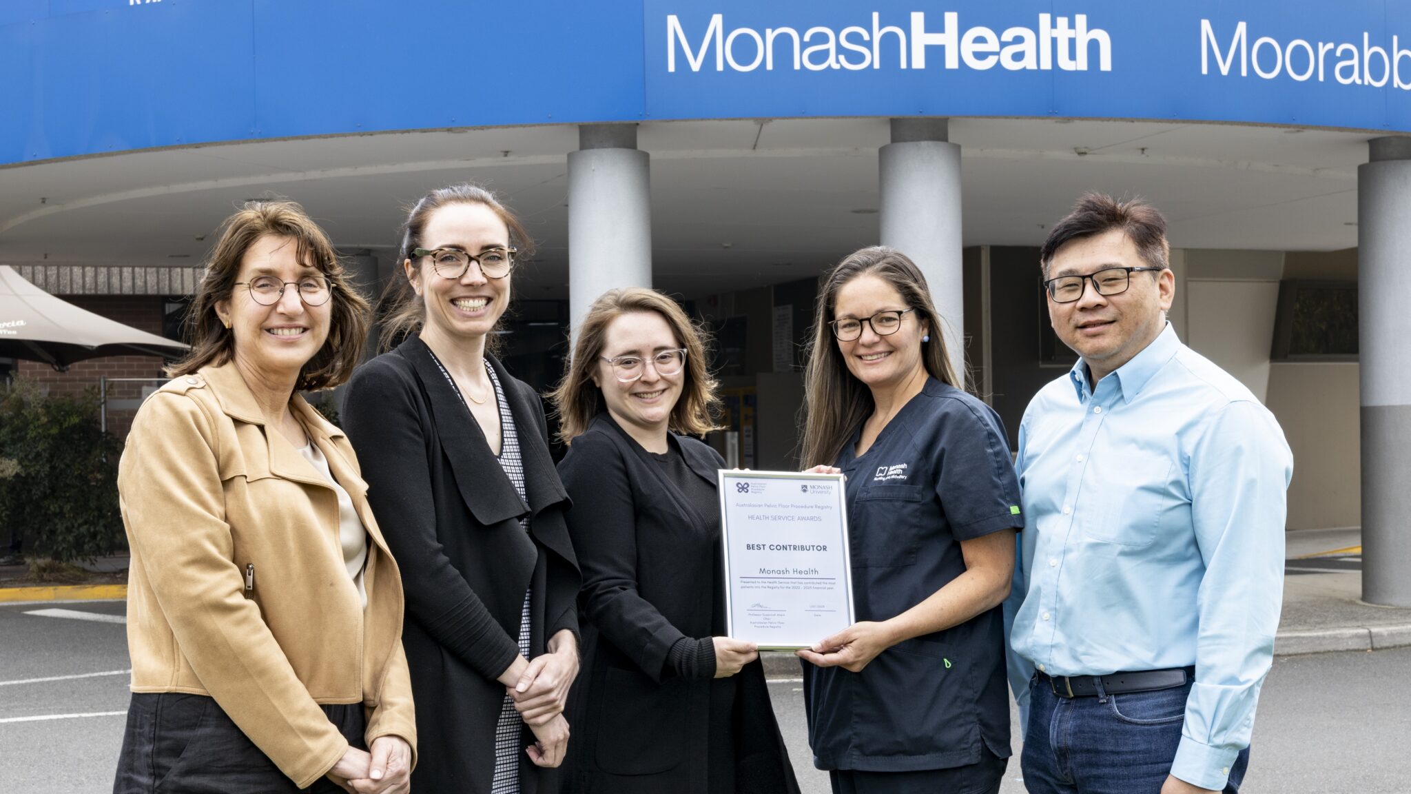 Monash Health awarded top contributor in Australia to the Australasian ...
